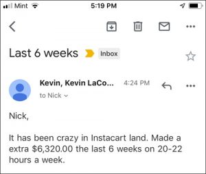 Instacart Driver Review: $10k as a Part-Time Instacart Shopper