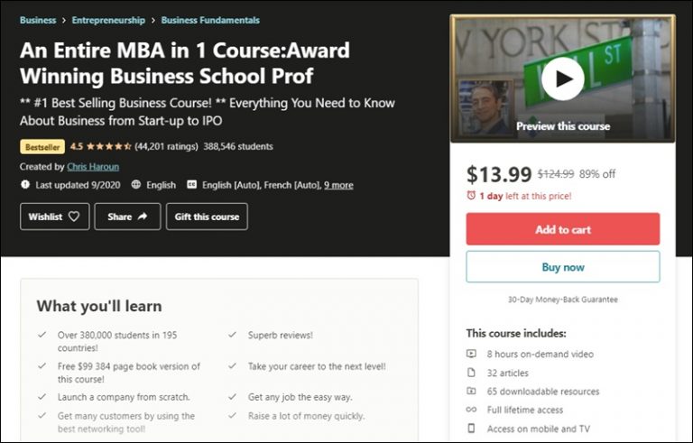 37 Best Udemy Courses for Entrepreneurs: Up to 93% Off!