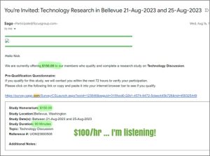 FocusGroup.com Review (2024): I Made $216 in Under 2 Hours