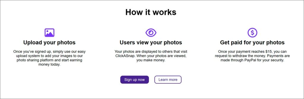 Is ClickASnap Legit? Make Money When People View Your Photos